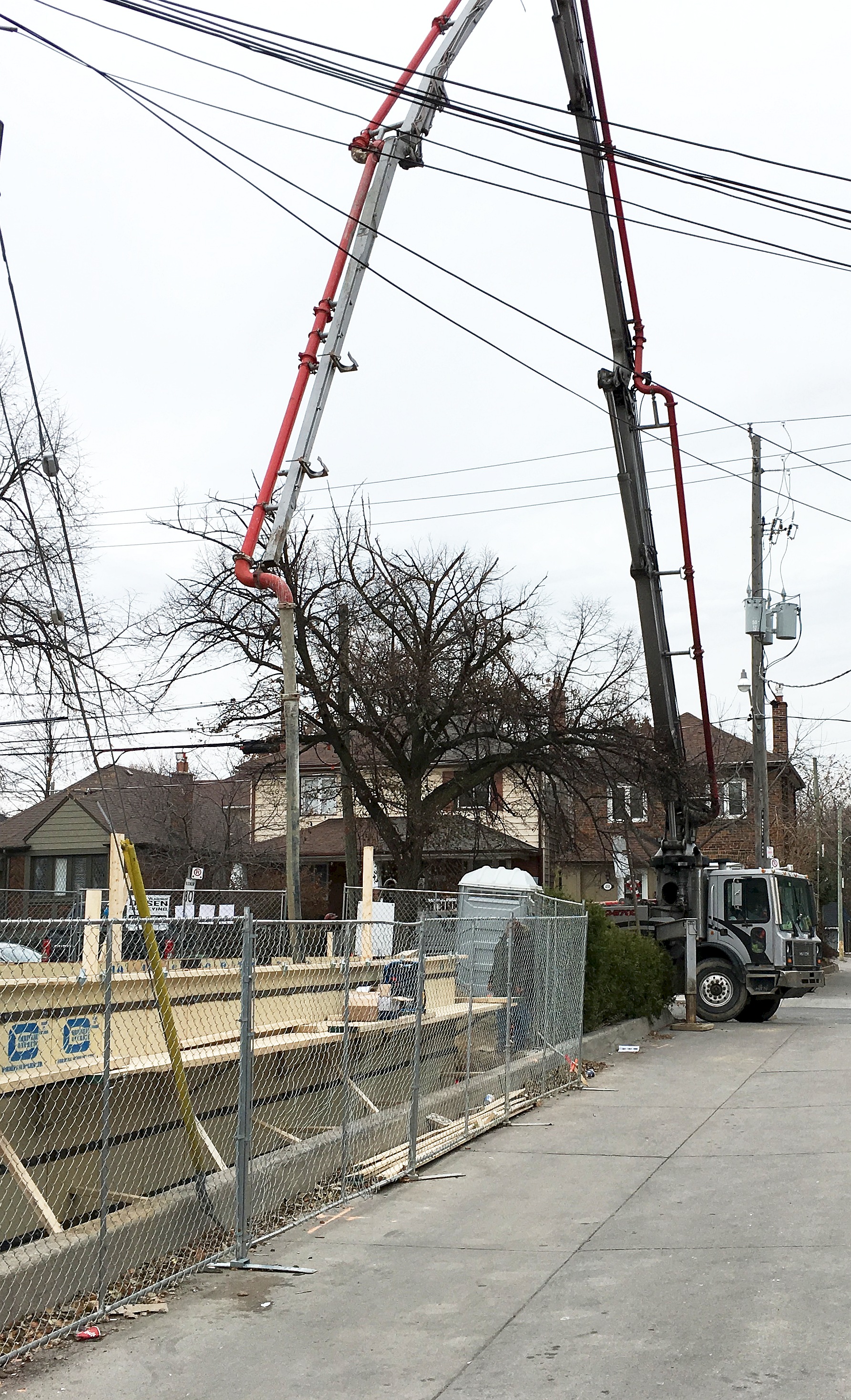 Last house on Belsize gets 4-truck poured cement basement – The South ...