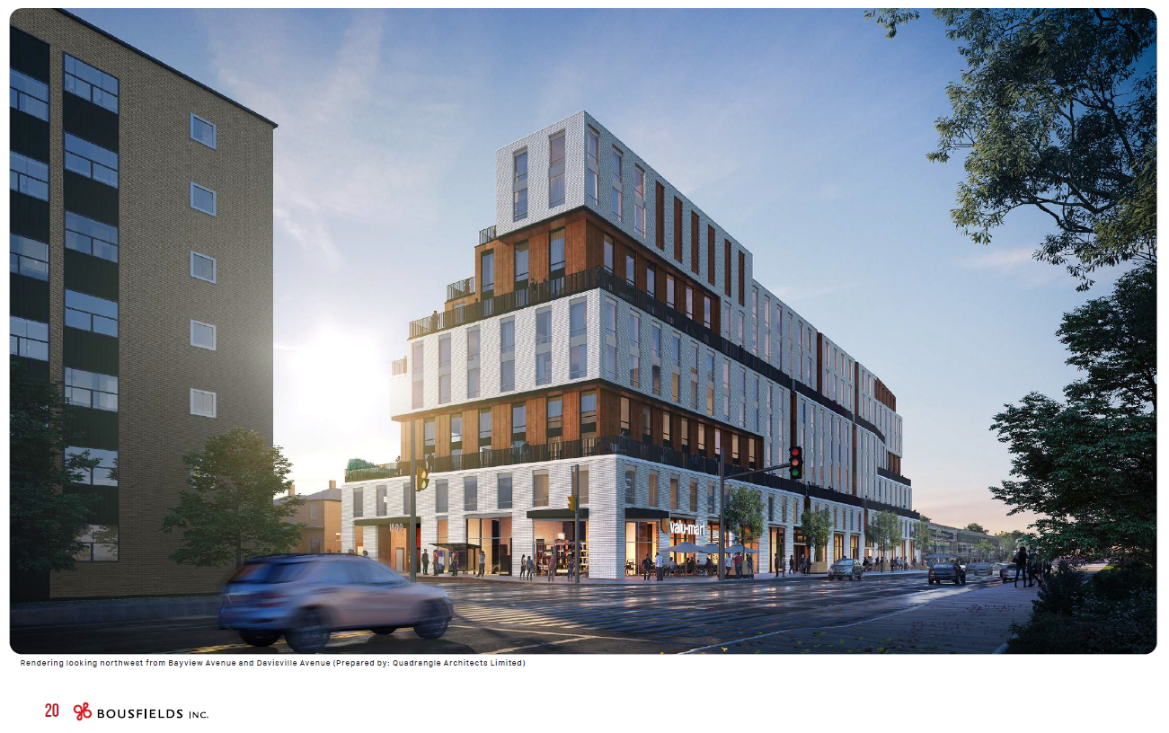1466-1500 bayview development rendering by Quadrangle Architects ...