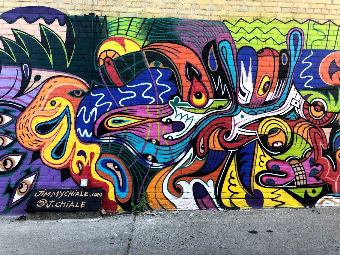 Barbershop wall gets elaborate graffiti rendering in Leaside – The ...